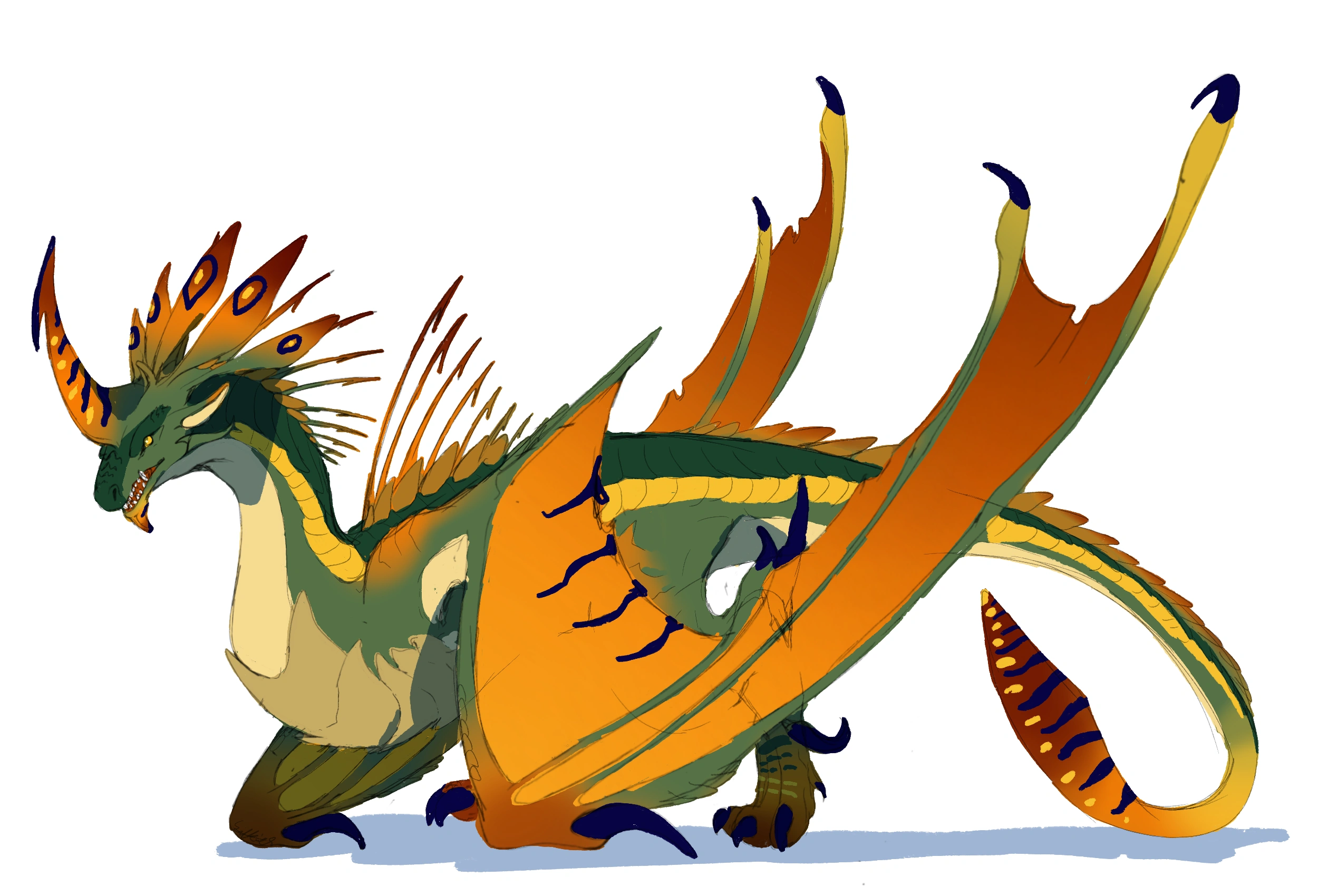 Random Wyvern Design Doodle | Fandom