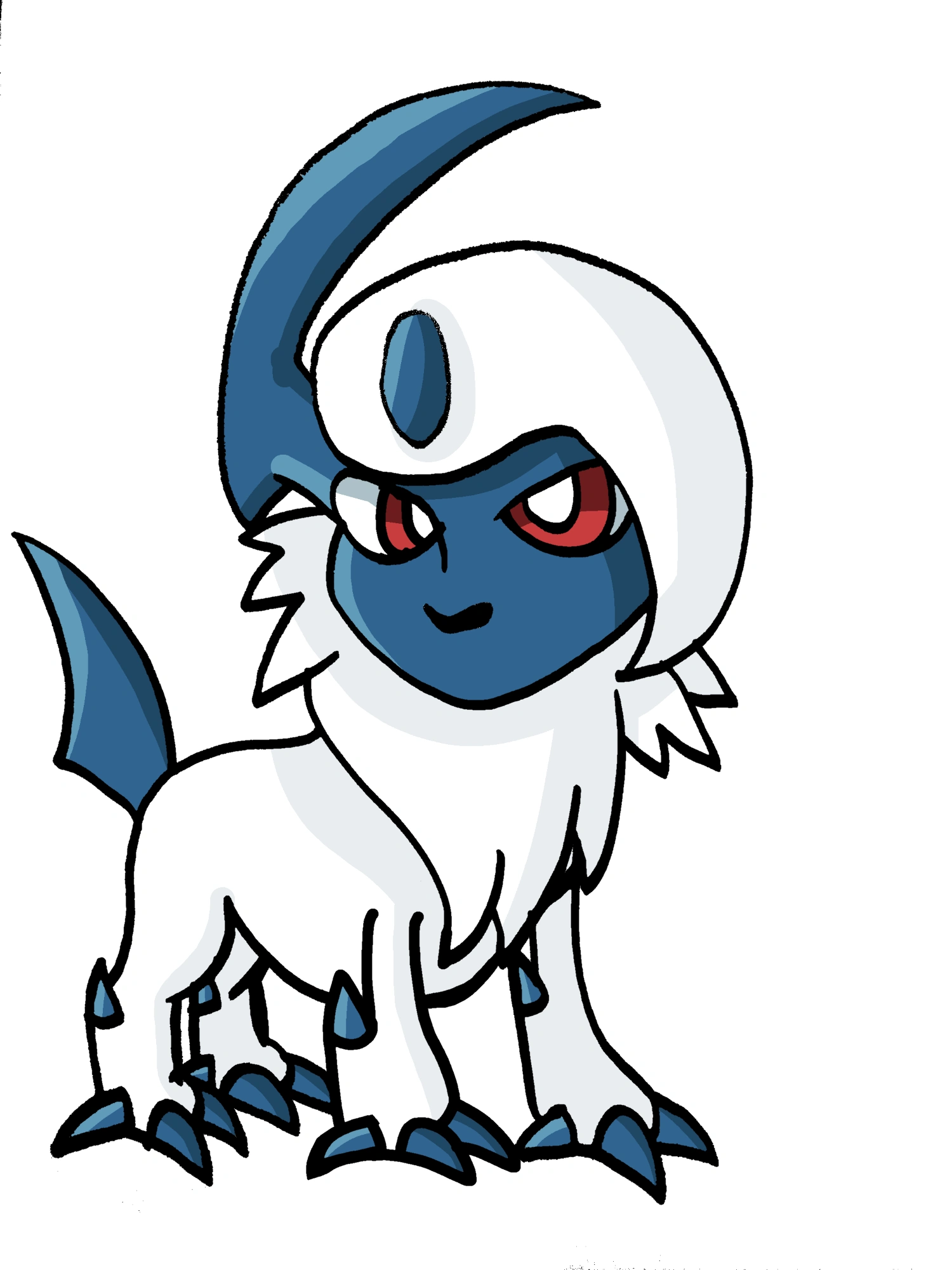 My drawing of Absol | Fandom