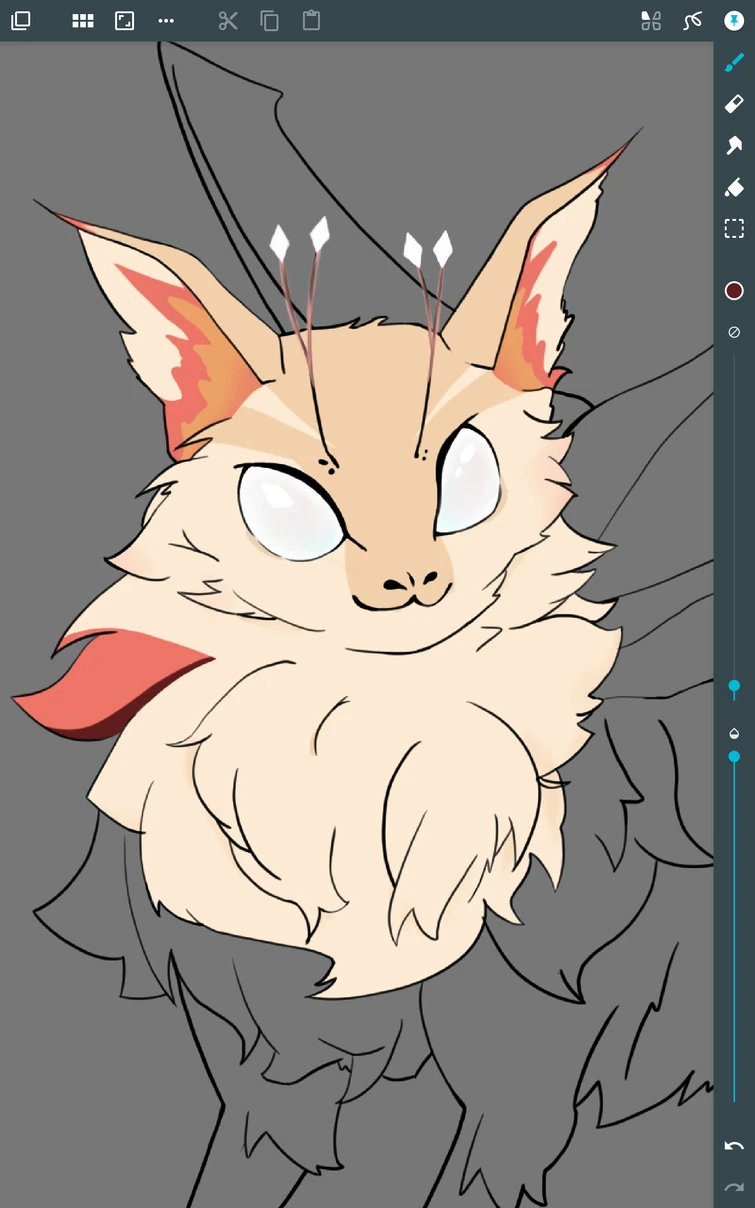 I'm making a sort moth-cat creature concept for fun and I'm looking for ...
