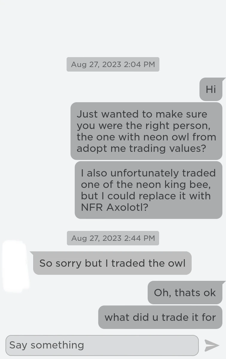 omg- someone actually accepted this offer.. | Fandom