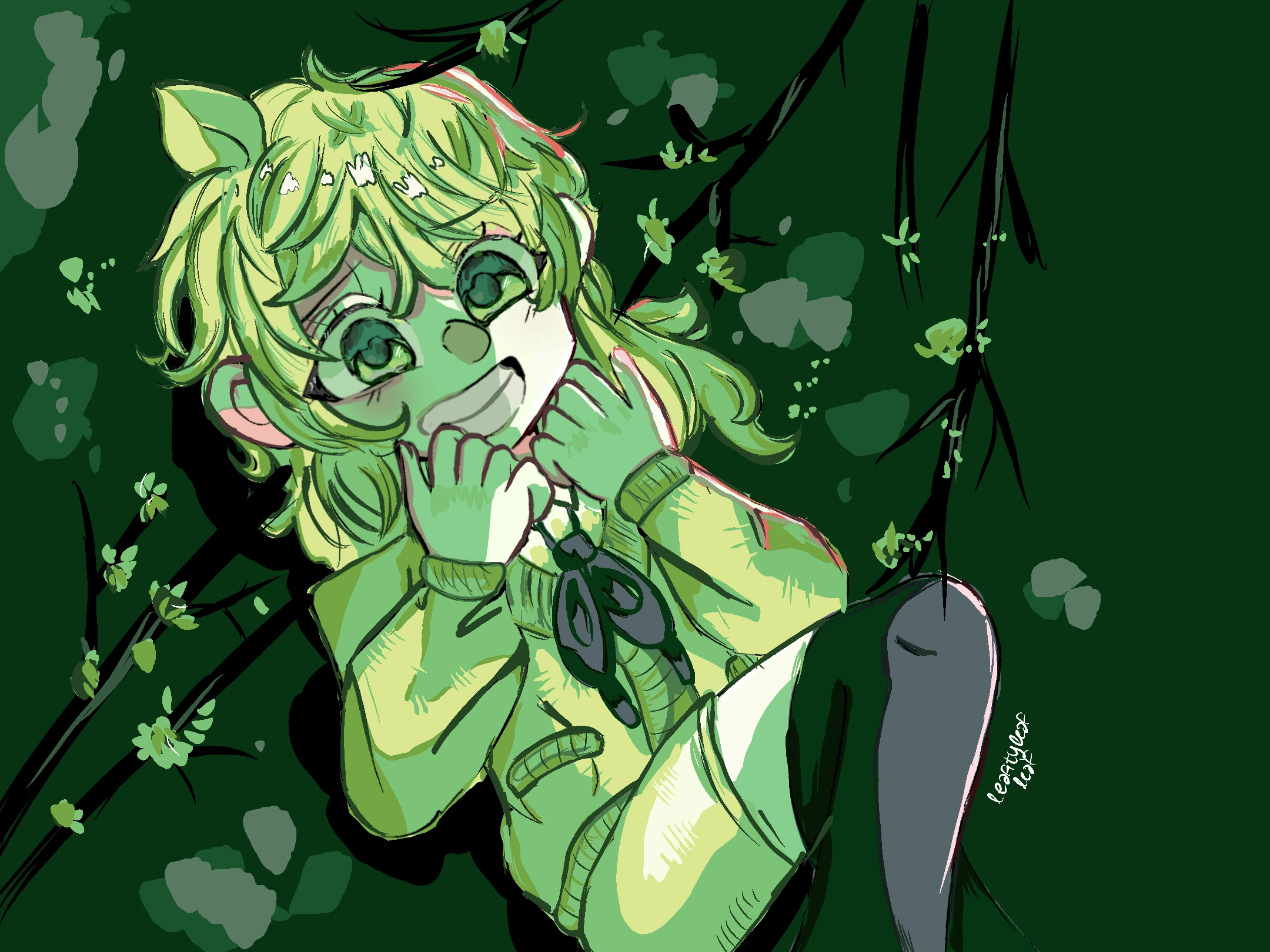 Leafy art | Fandom