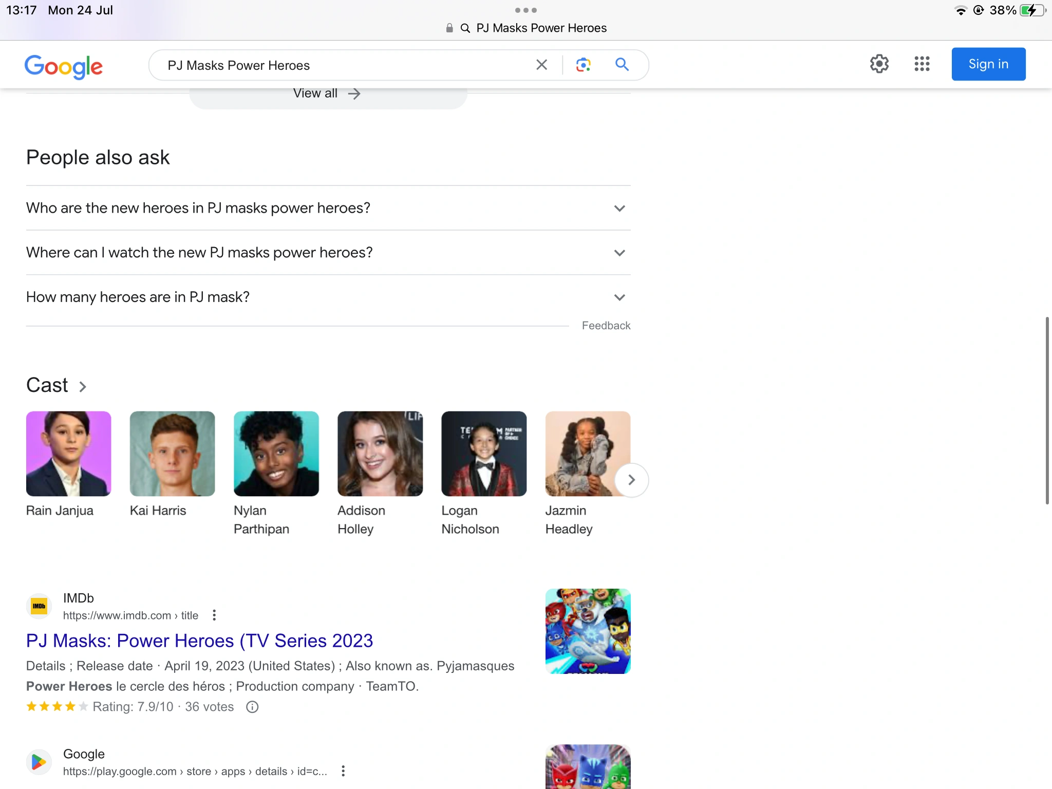 Kai Harris's face? | Fandom