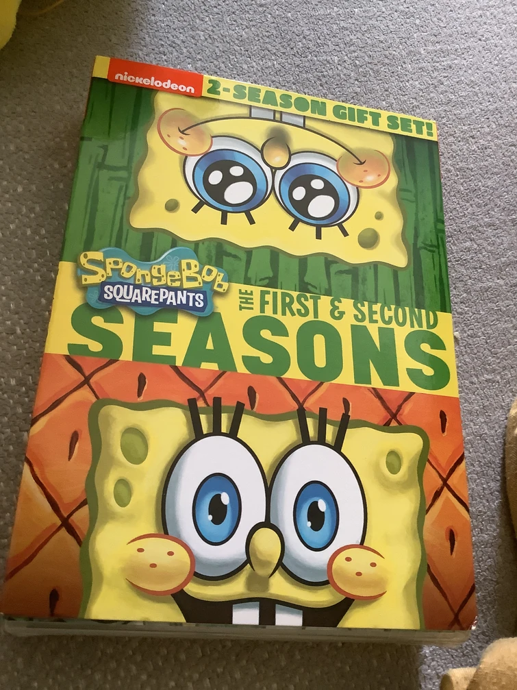 I got SpongeBob SquarePants seasons 1 and 2 dvd! | Fandom
