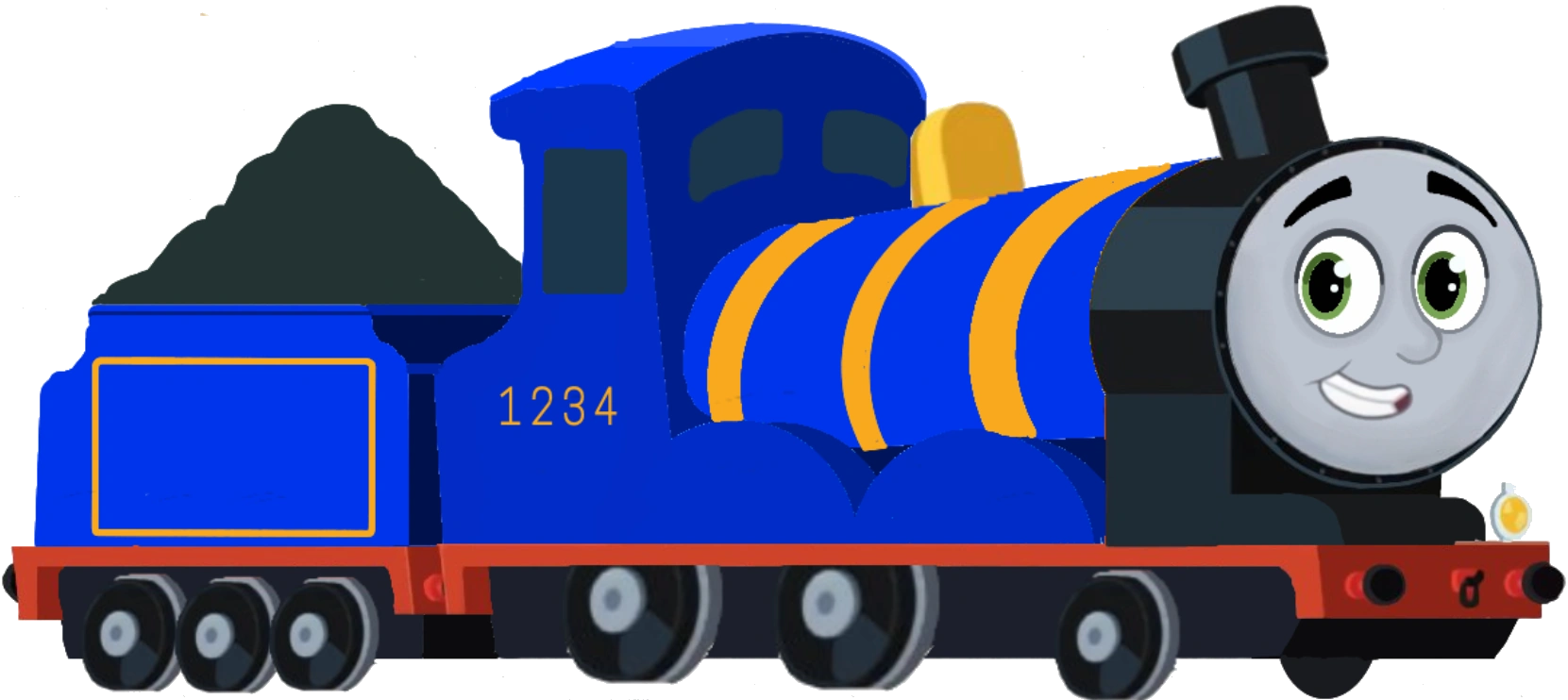 Here's Vole AKA The Little Blue Engine That Wanted a Drink in All ...