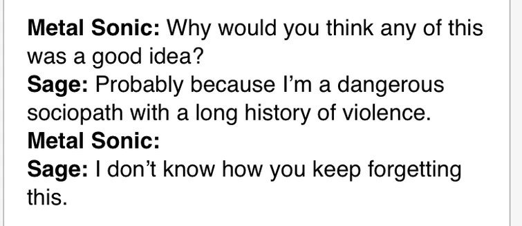 Sage & Metal Sonic Sibling Time! (Ft: Eggman) | Fandom