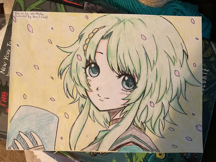 I coloured ANOTHER Nankidai sketch.. | Fandom