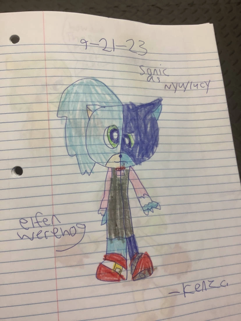 Sonic as lucy/nyu | Fandom