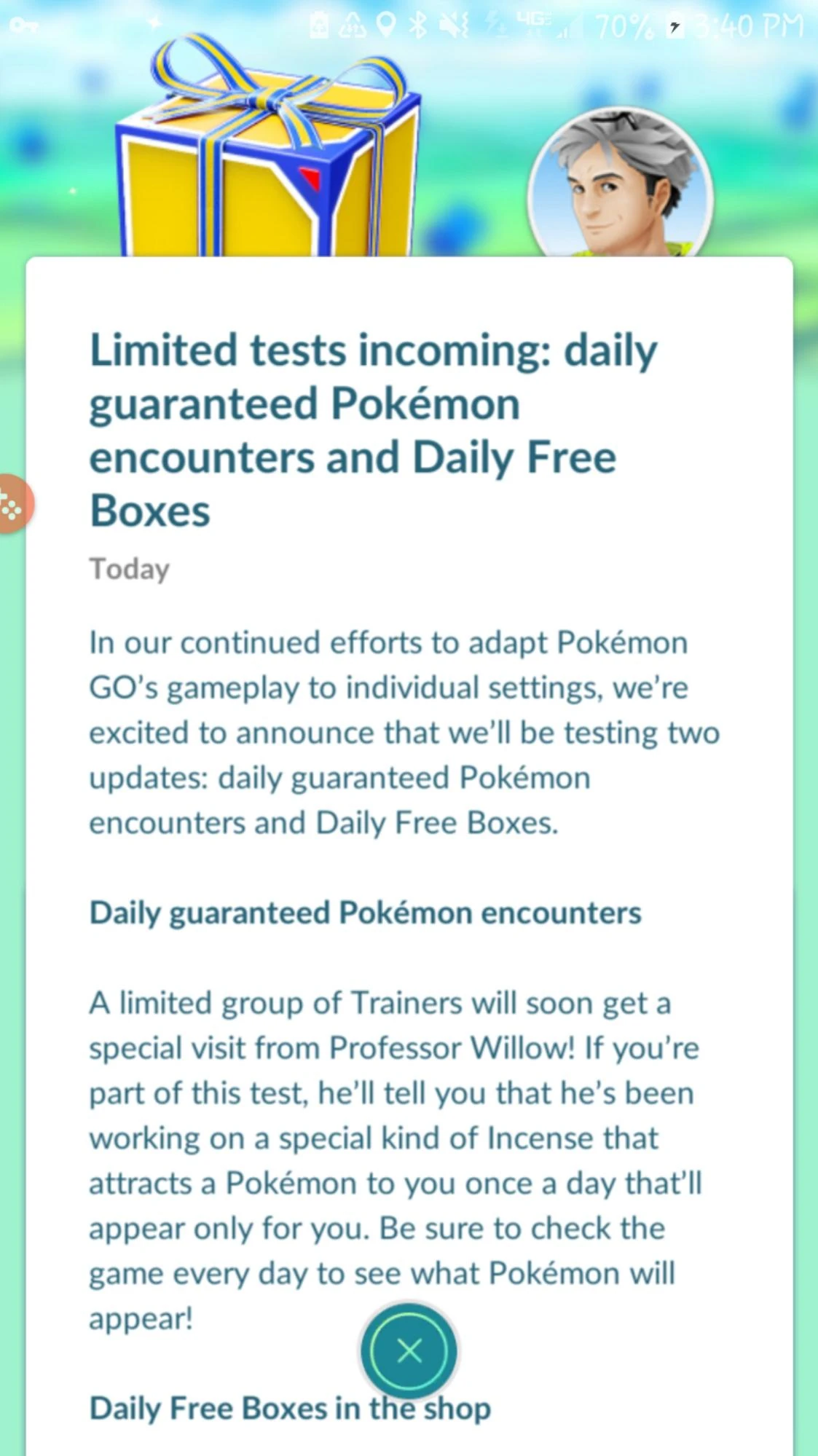 Free Item Boxes are returning to Pokemon GO!! | Fandom