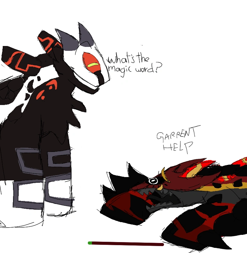 drawing gnolrok everyday for a month day 8: garrent | Fandom