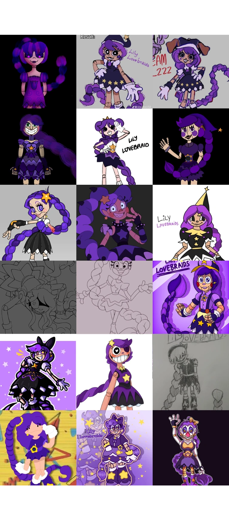 All Lily Lovebraids Concepts created so far | Fandom