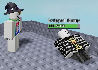 Combat Dummy and Shopkeeper Dummy are now okay, but what happened to ...