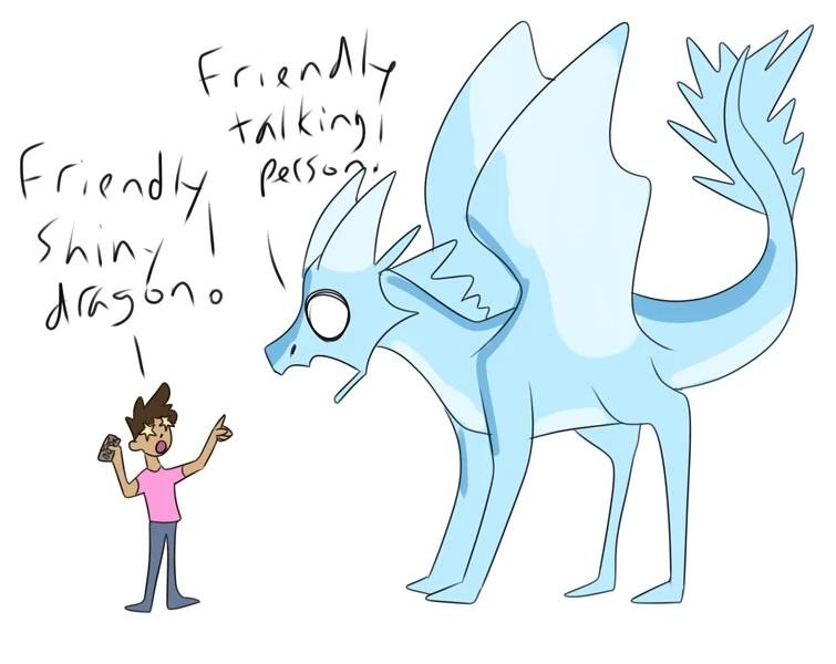 Axolotl from wings of fire meets Winter | Fandom