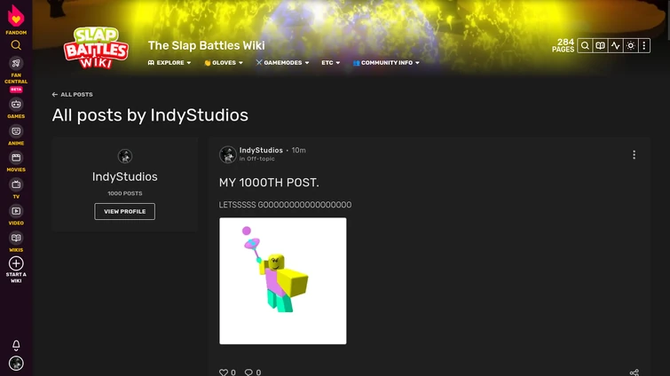 What should I do for my 100th post (this is 90) | Fandom