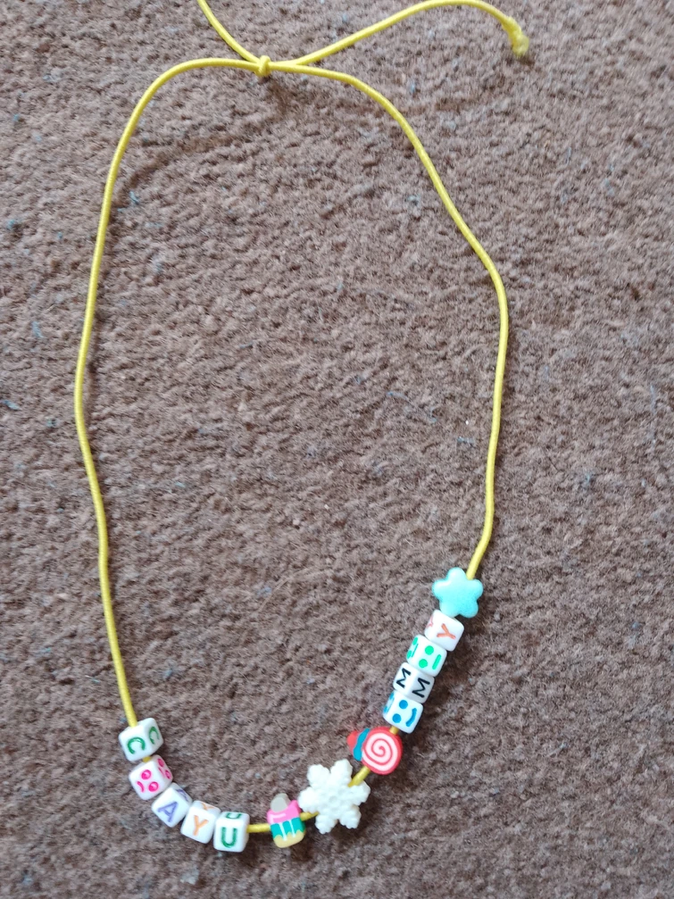 I made a Camp half-blood bead necklace | Fandom