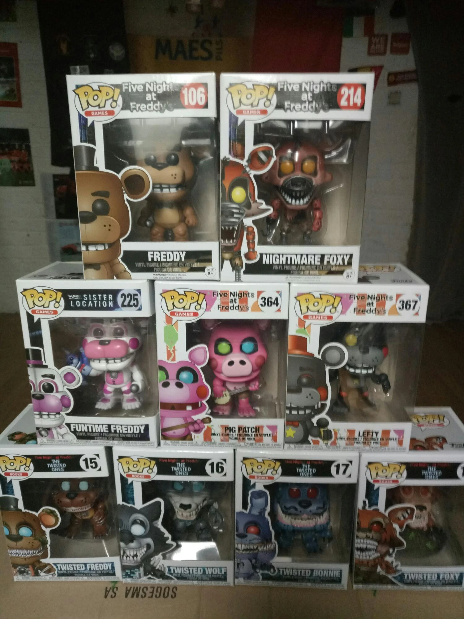 My FNAF Pop! | Fandom