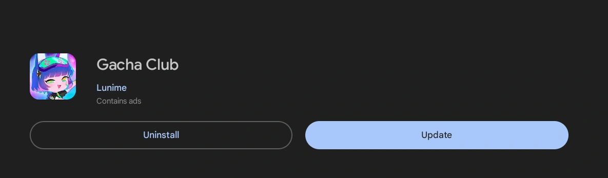 Atleast I pinned my gacha club app on my computer, and im not gonna ...