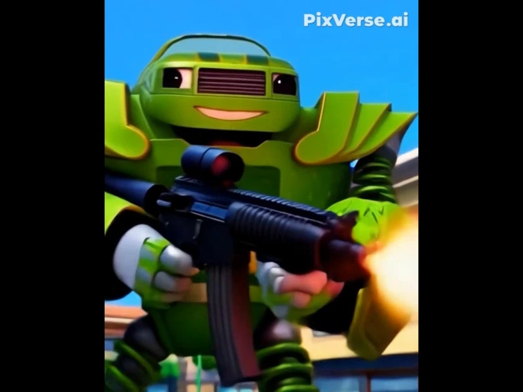 Look what the only six Robot Monster Machines are holding! | Fandom