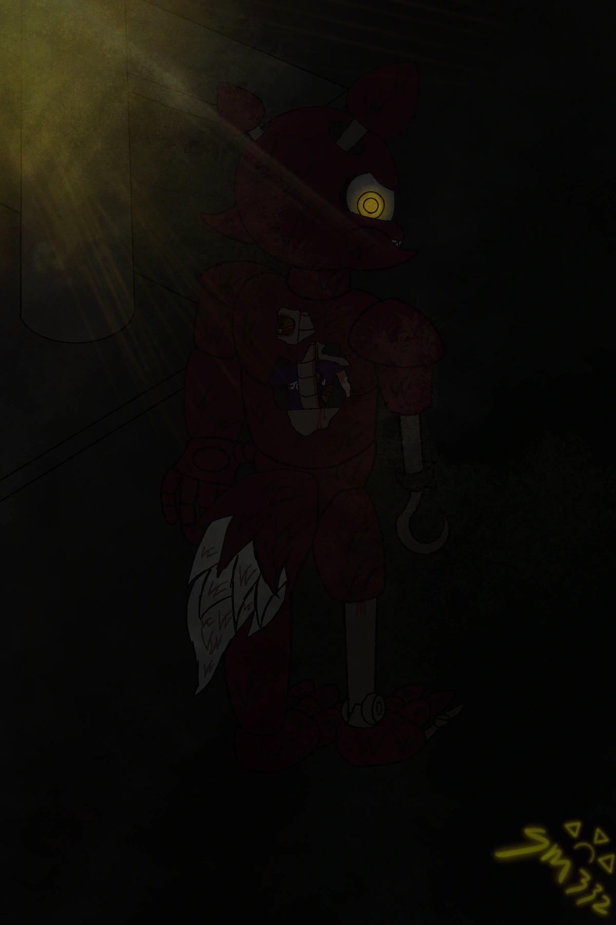 My OC, Fast-Stop Foxy (now with the back): | Fandom