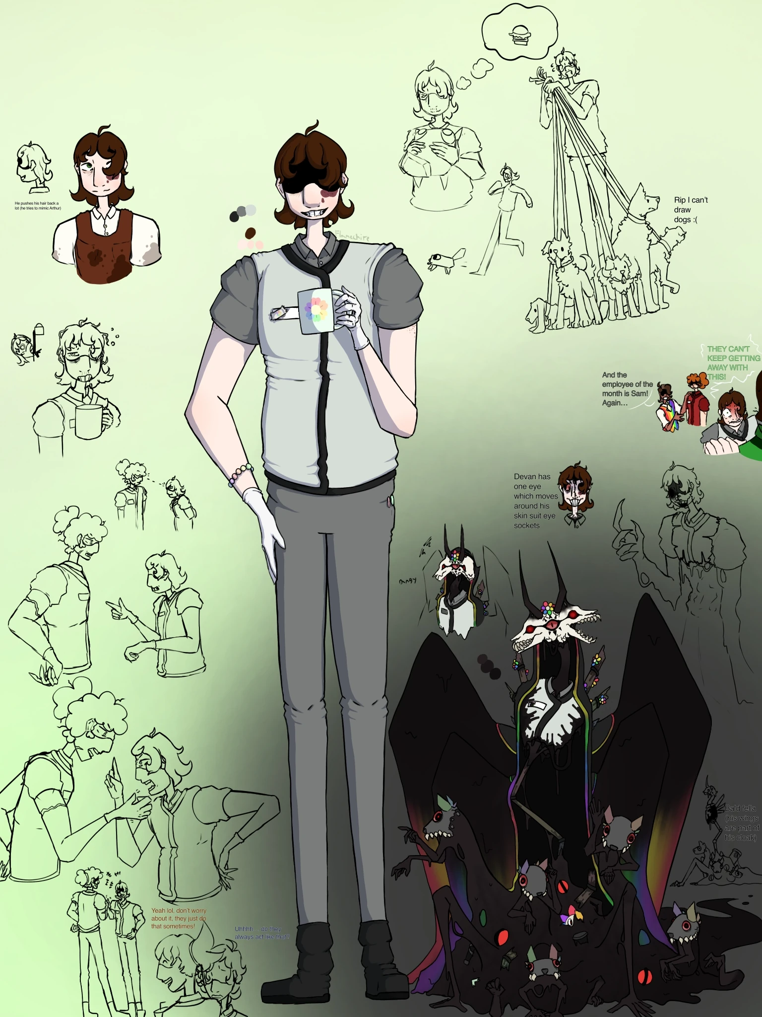 AU Postin': Devan Reed | Fandom