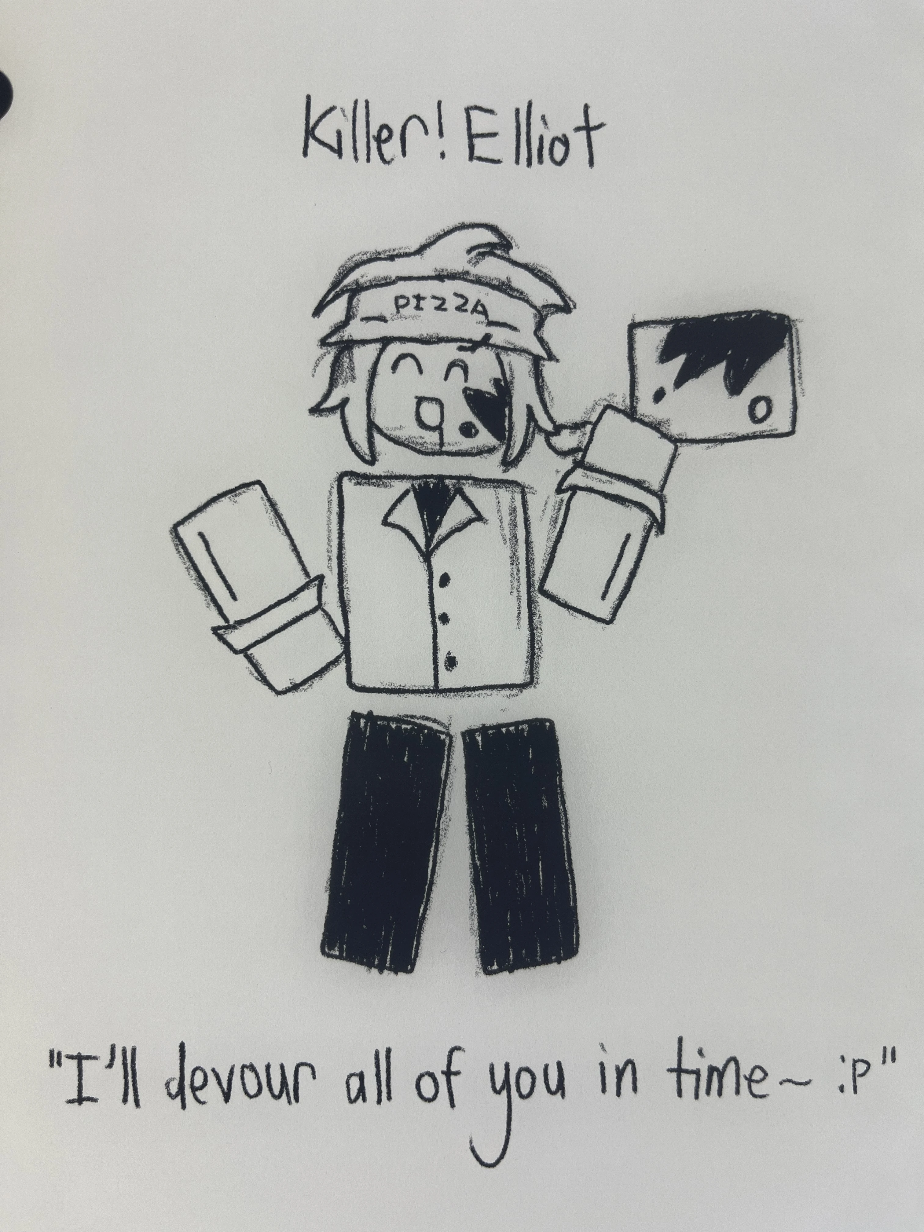 My killer concept for Elliot if you were wondering fsr | Fandom