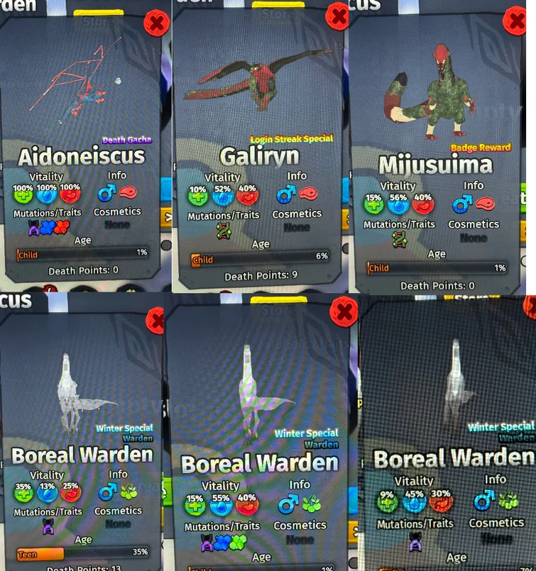 Trading for specs I don't own! | Fandom