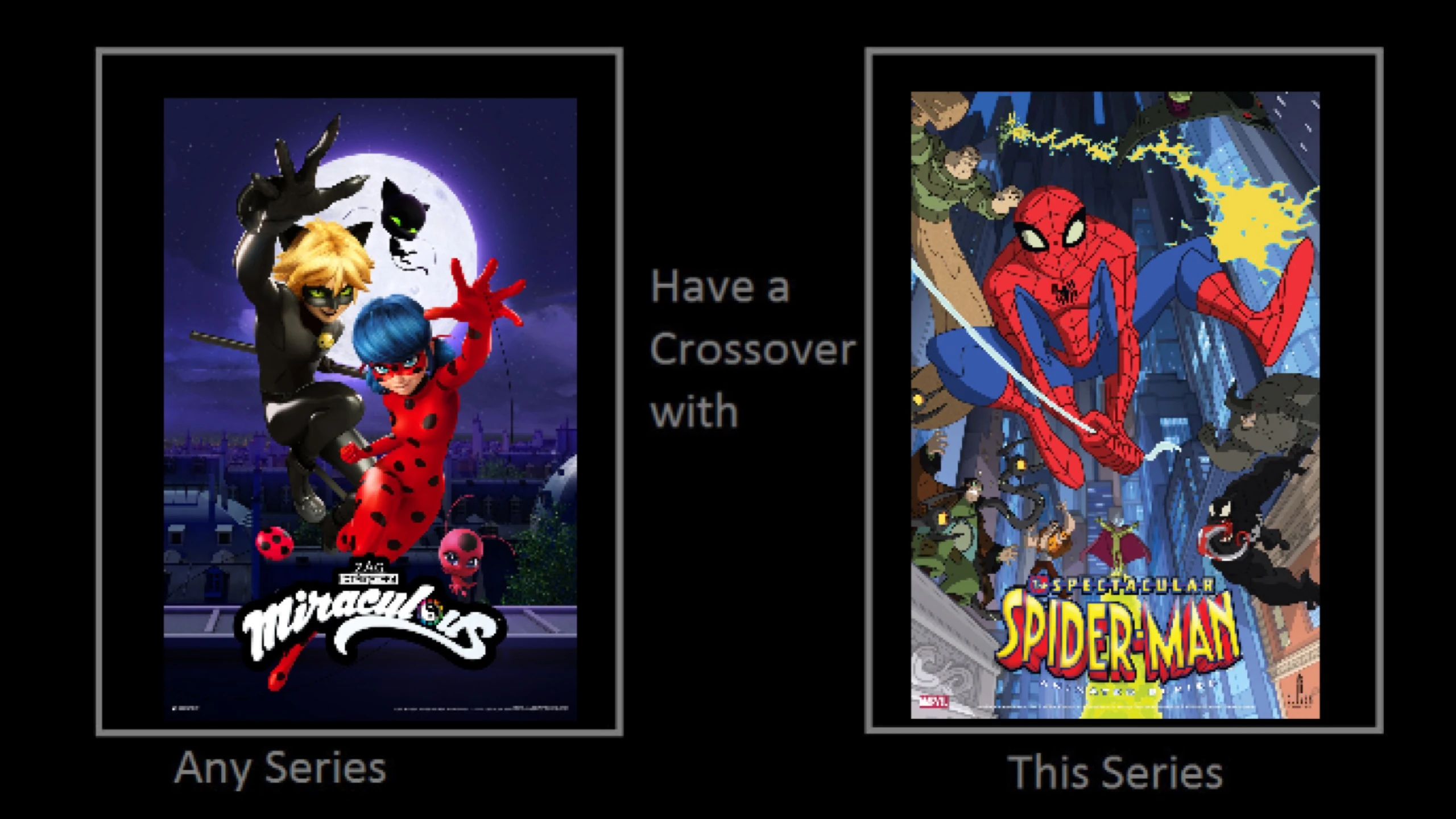 What if Miraculous Ladybug has a crossover with the Spectacular Spider ...