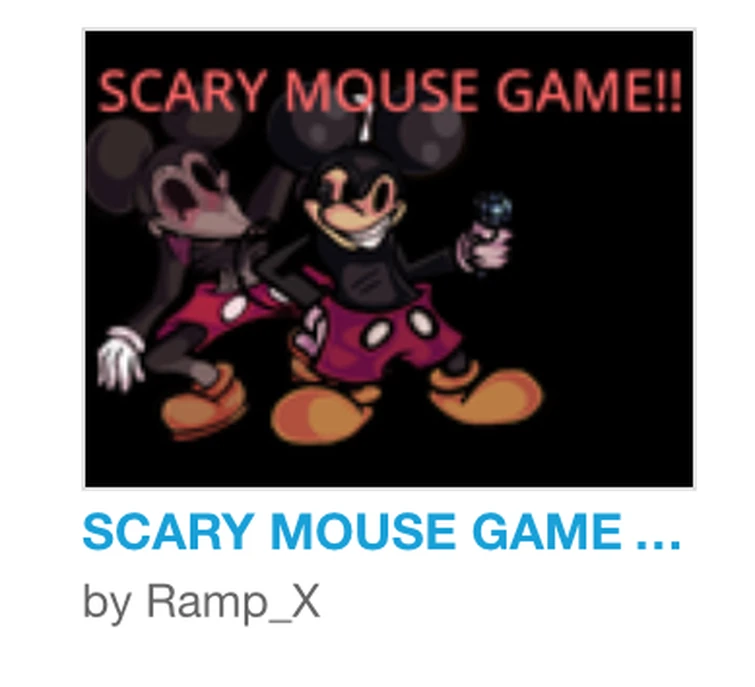 the scary mouse game and how it started…… | Fandom