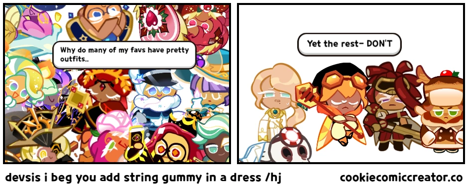 devsisters please give them costumes | Fandom