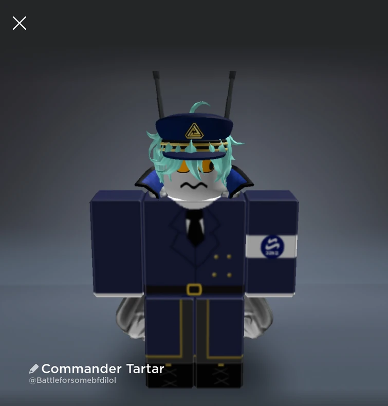 Cosplaying as commander Tartar in roblox for sum reason | Fandom