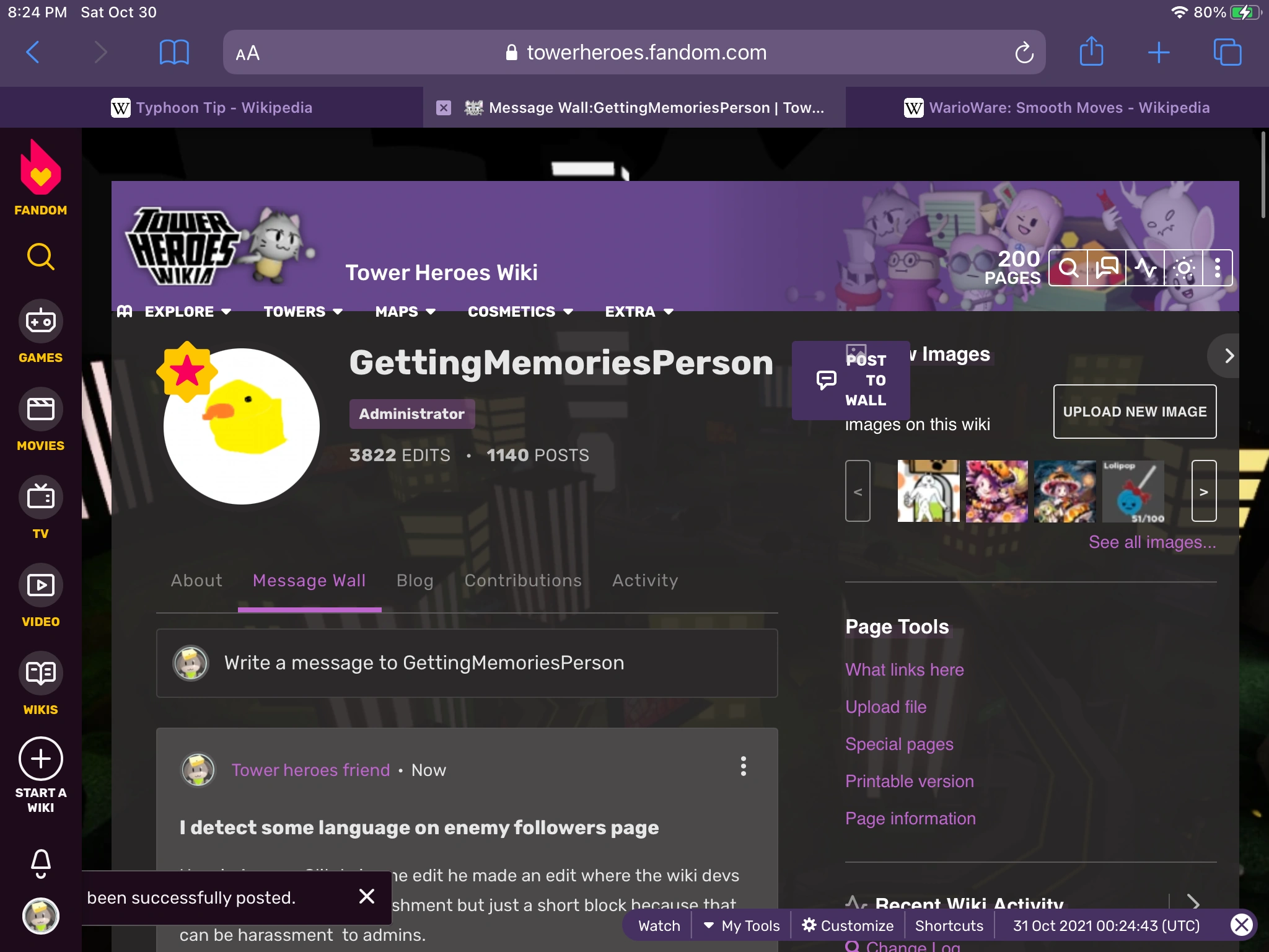 Sysop got changed to administrator | Fandom