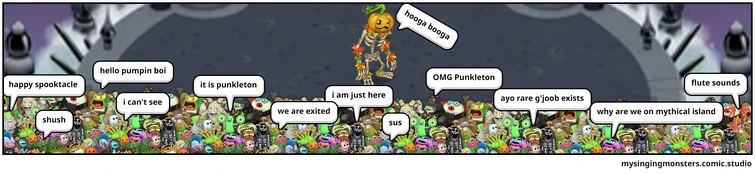 spooktacle but a crowd | Fandom