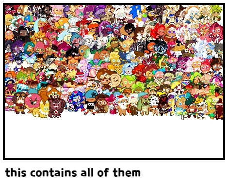 this comic literally contains every cookie run character in kingdom and ...