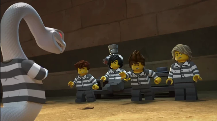 how pythor recognizes the ninja in kryptarium prison | Fandom