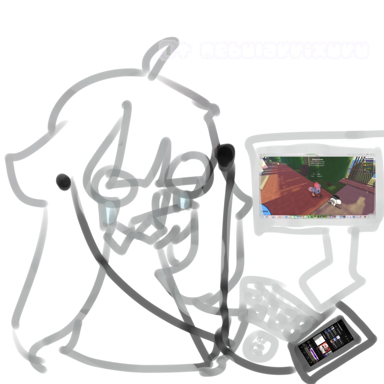 Nah cause there’s barely anything to do in here while I just listen to Spotify delelelele woop ...