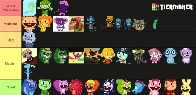 HTF CHaracters From Good to Bad | Fandom