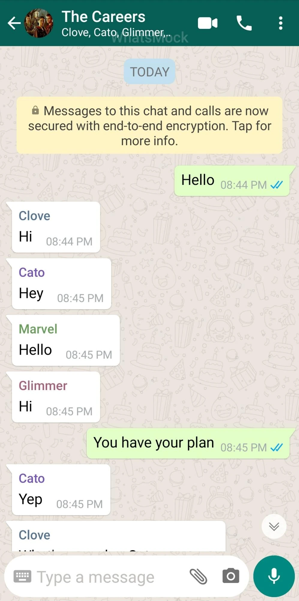 If HG characters had WhatsApp | Fandom
