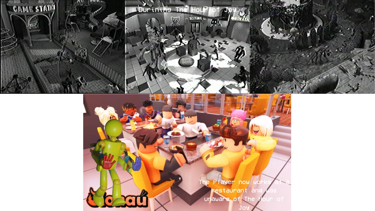 Theory: The Player now works at a restaurant after they left their job ...