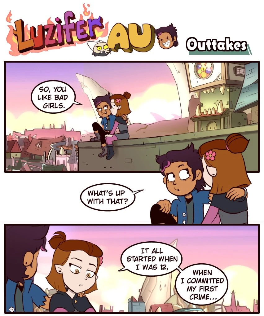 [moringmark] Luzifer AU Outtakes: Backstory | Fandom