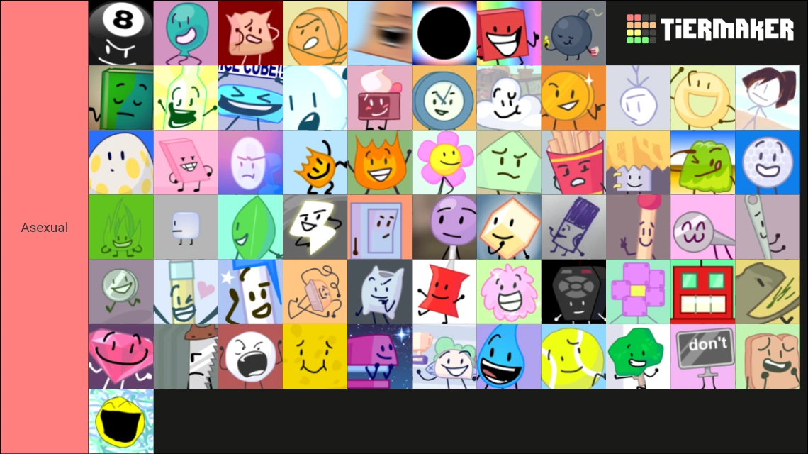 BFDI character sexuality headcanon | Fandom