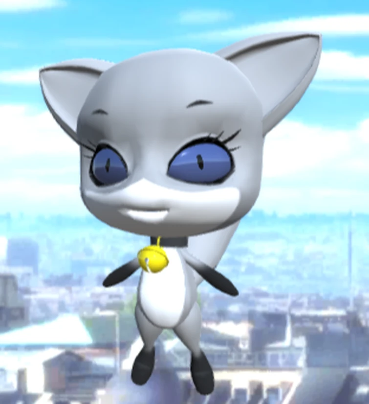 Here is my kwami named Lunia. She is in love with Plagg. | Fandom