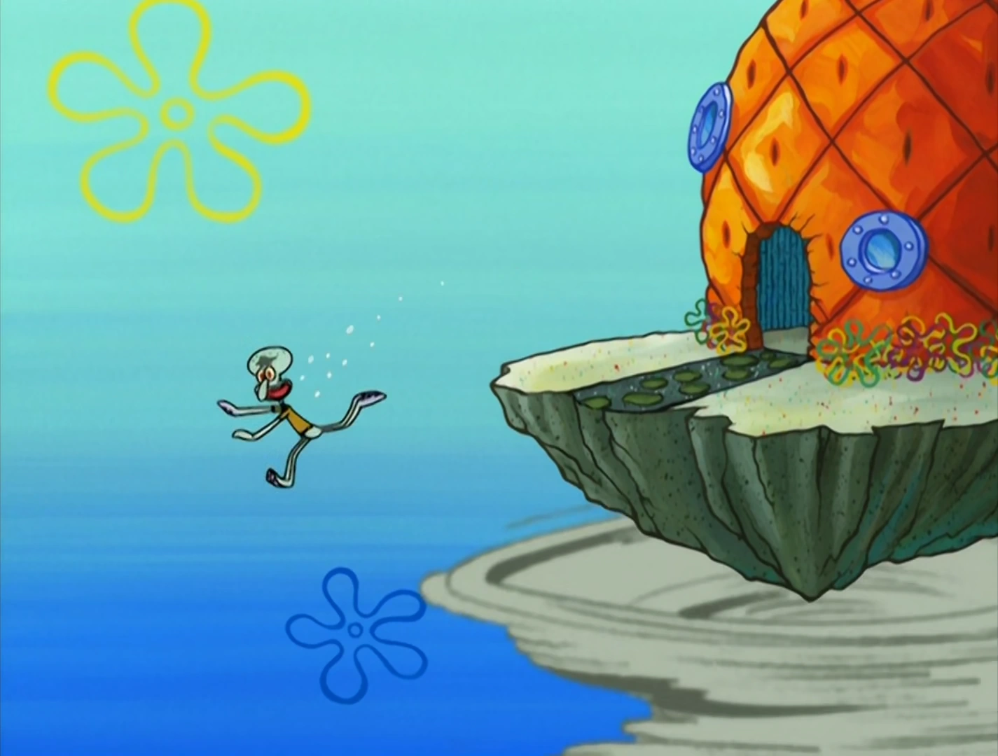 Squidward goes outside | Fandom