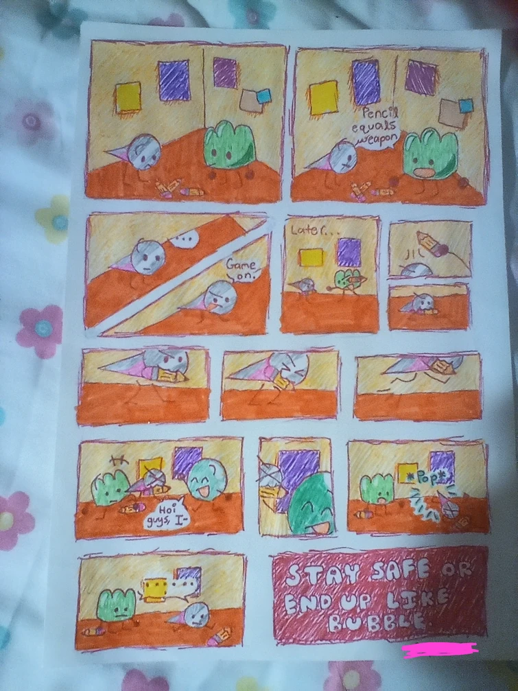 comic 7th grade me wanted to post on the wiki but never did until now ...