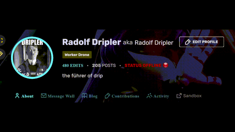 RIP Radolf Dripler (2022-2023) | Fandom