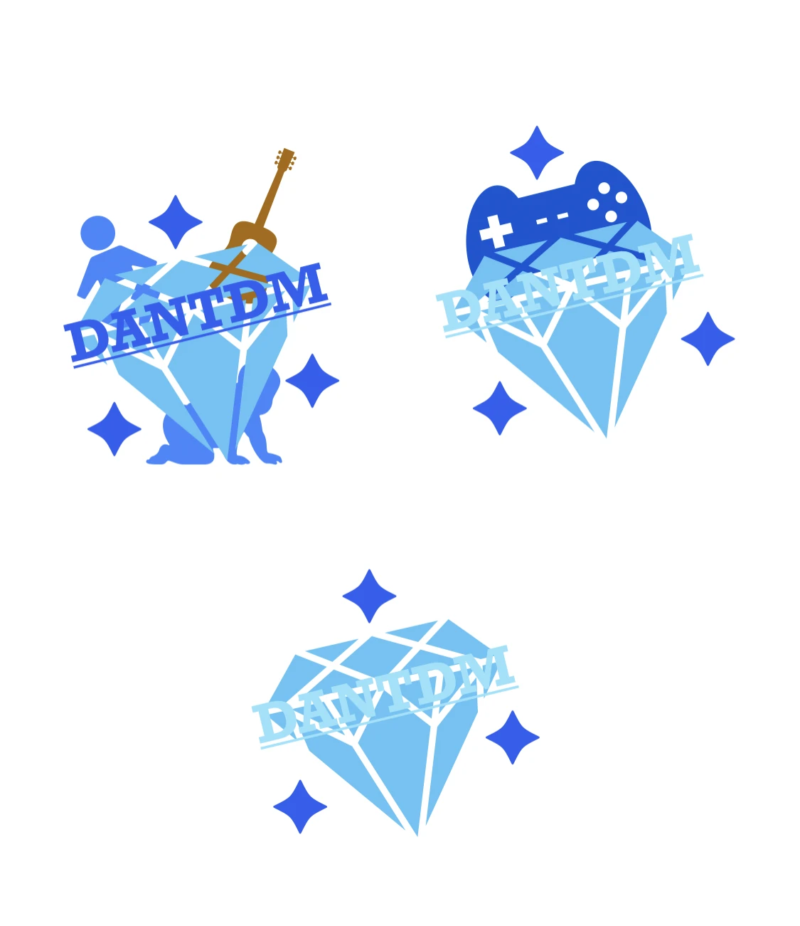 Logo Redesigns 2: DanTDM (even though his pfp is already good) | Fandom