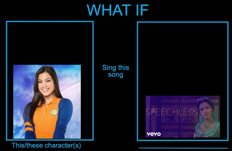 What if Emma Alonso Sing Speechless | Fandom