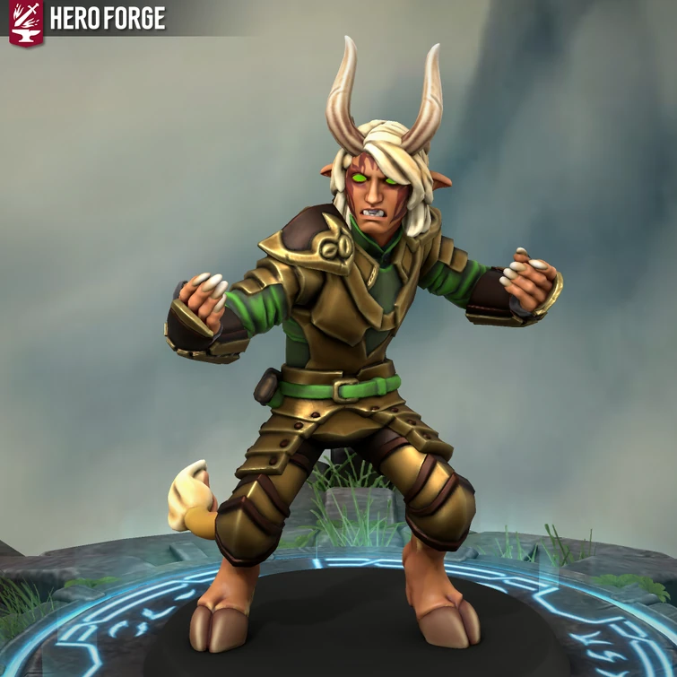 My version of HeroForge Oni Lloyd (: | Fandom