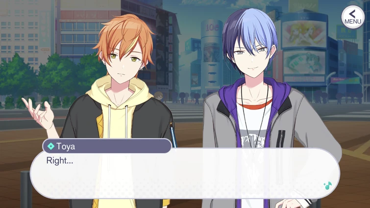 touya is giving akito the look | Fandom