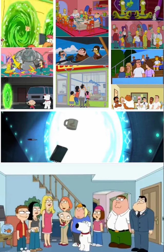 Are all of these shows canonically part of the same universe/multiverse ...