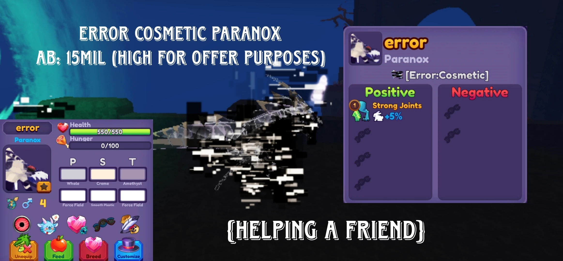 *repost* error cosmetic paranox {Helping a Friend} | Fandom