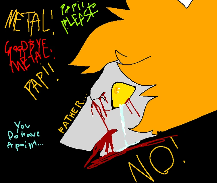 I drew copper last night when he got knocked out from papi. (Gore) | Fandom